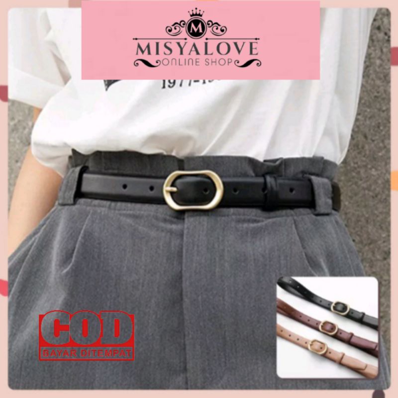 Jual GESPER WANITA VINTAGE RETRO LEATER PU IKAT PINGGANG WANITA IMPOR ...
