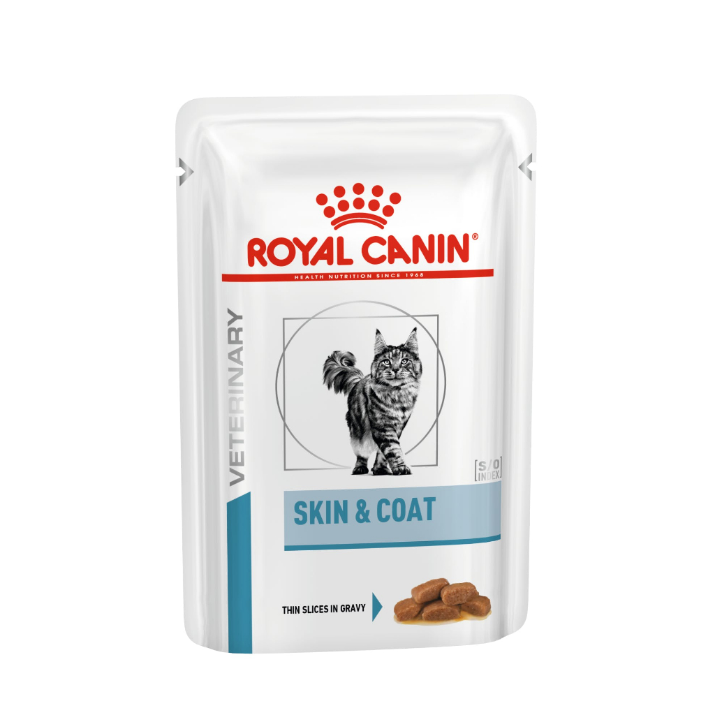 Jual ROYAL CANIN POUCH SKIN&COAT 85GR | MAKANAN BASAH / RC / RC SKIN ...