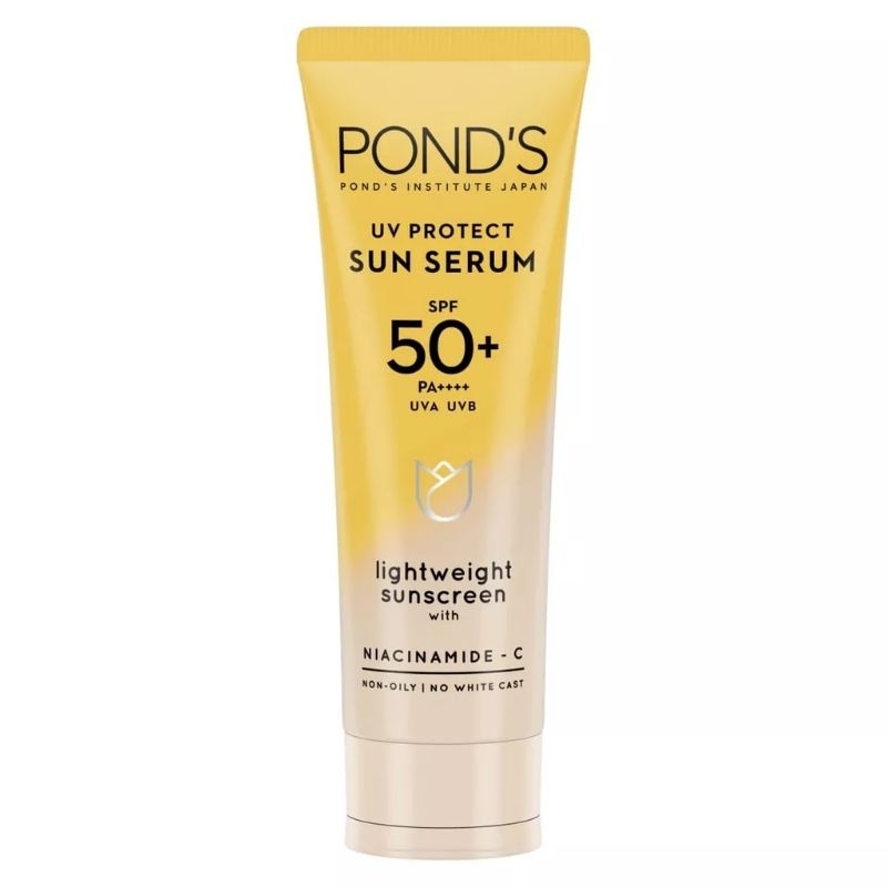 Jual Pond's UV Protect Sun Serum SPF 35+/SPF 50+ PA++++ UVA UVB ...