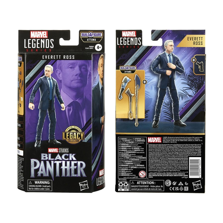 Jual Hasbro Marvel Legends Series Black Panther Legacy Everett Ross ...