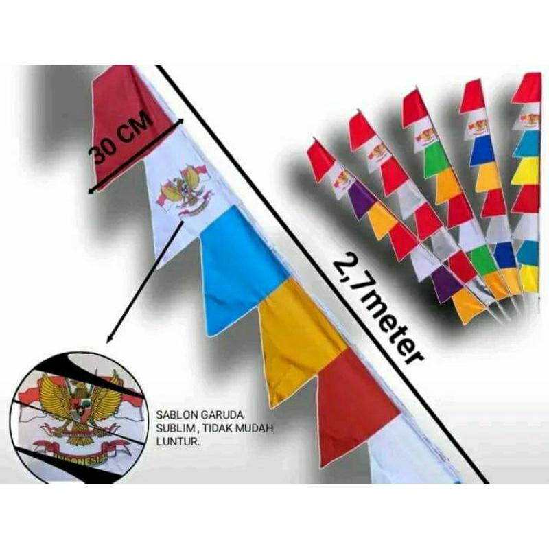 Jual Bendera Umbul Umbul Terbaru.Termurah | Shopee Indonesia