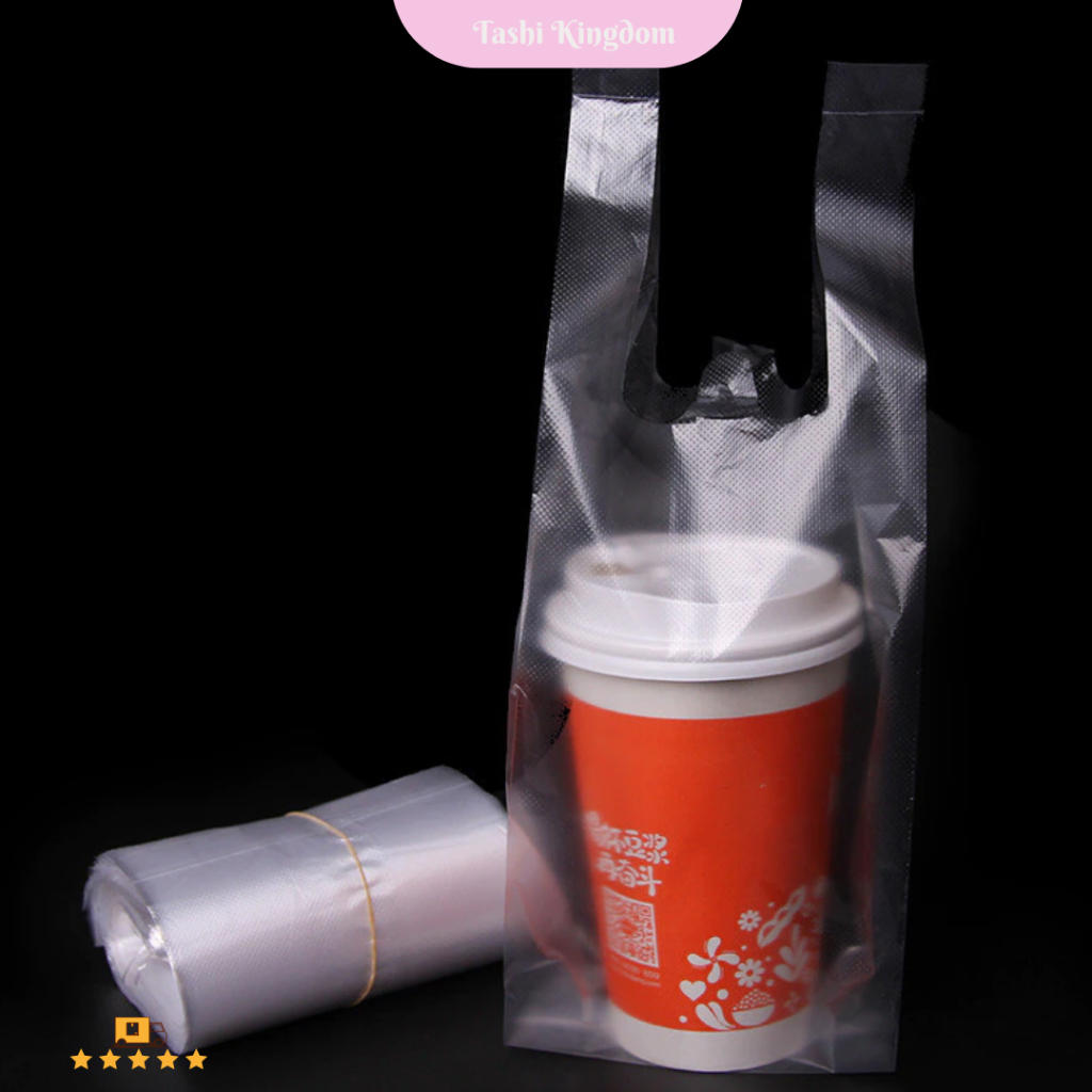 Jual Plastik putih bening , tas plastik minum , kantong plastik minuman ...