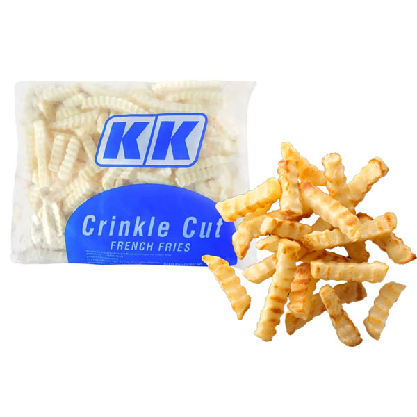 Jual KK French Fries Straight Cut & Crinkle Cut 1kg | Shopee Indonesia