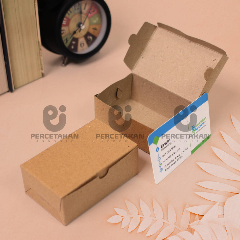 Jual Box Kartu Nama | Box ID Card | Kotak Kue Mini | Bahan Craft Murah ...