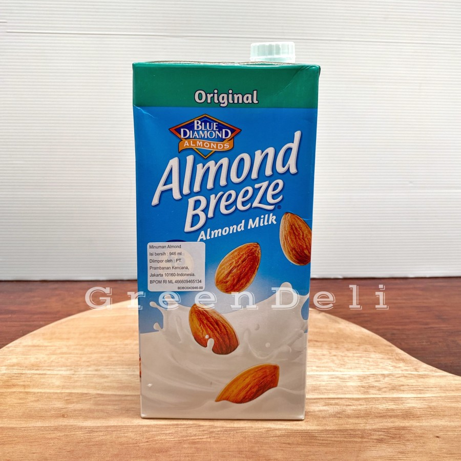 Jual Almond Milk Blue Diamond Original / Susu Almond Breeze 946ML | Shopee Indonesia