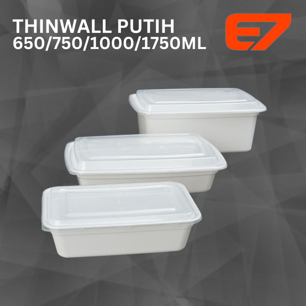 Jual Thinwall Persegi Rt Easypack Container Lunch Box Kotak Plastik