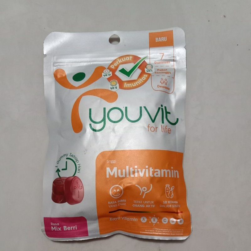 Jual Youvit 7 Gummies multivitamin dan omega | Shopee Indonesia