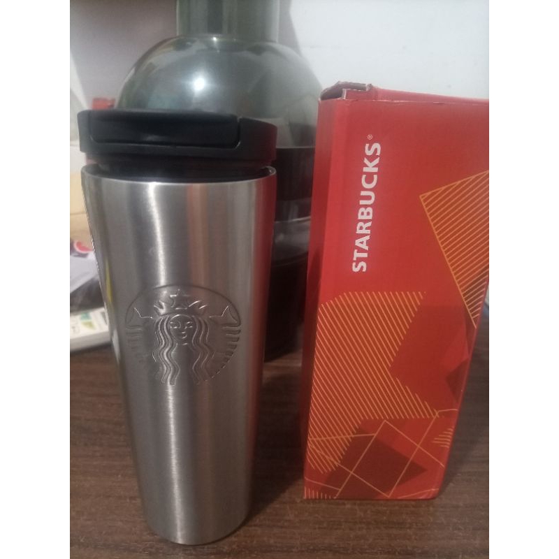 Jual Tumbler Tumblr Termos Botol Air Starbucks Ori Stainless Steel ...