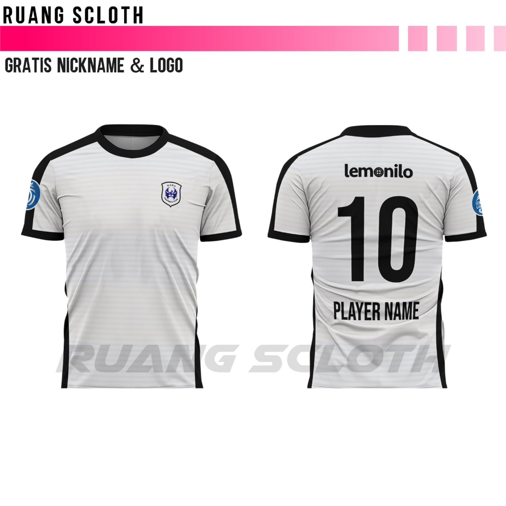Jual Jersey RANS FC Away Terbaru Gratis Pasang Nama dan Nomor Punggung ...
