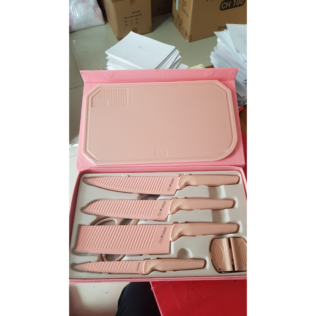Jual Steincookware Stein Cookware Pisau Neo Blade Knife set 7 in 1 ...