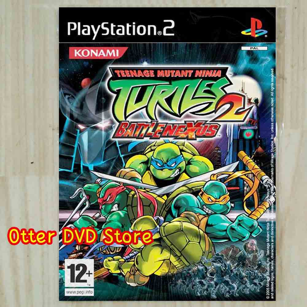 Jual Kaset Game PS2 PS 2 TMNT - Teenage Mutant Ninja Turtles 2 - Battle ...