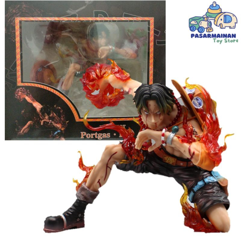 Jual Action Figure One Piece Potgas D Ace Fire Firt 2 karakter Anime ...