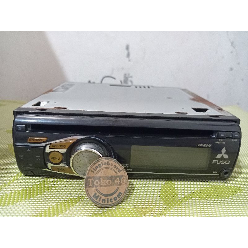 Jual Head Unit Single Din JVC Fuso KD-R316 KD R 316 | Shopee Indonesia