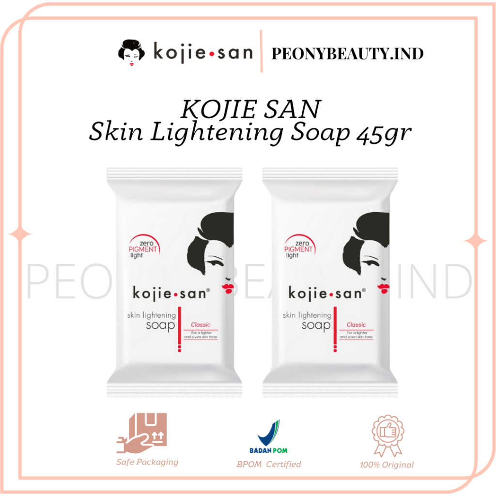 Jual KOJIE SAN Kojic Acid Soap Sachet 45g | Shopee Indonesia