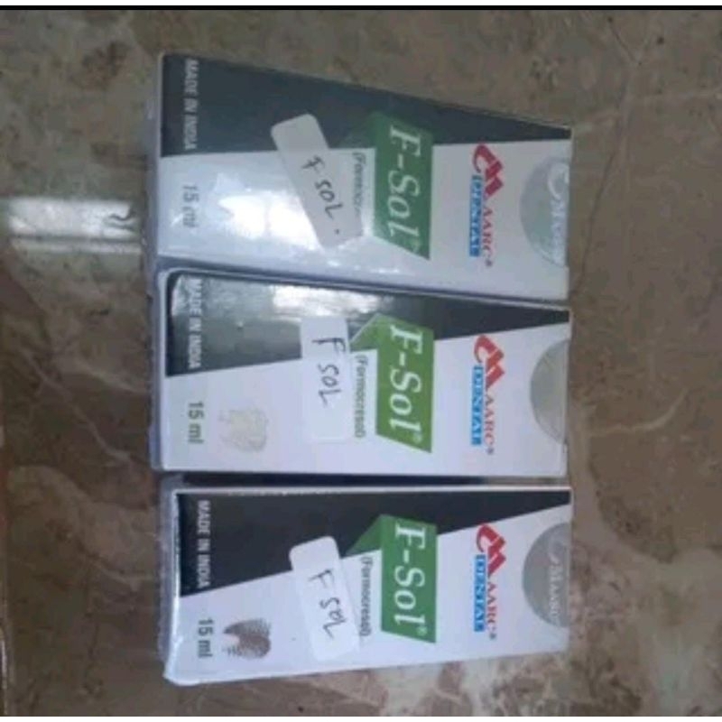 Jual formocresol / fsol / formokresol dental /Fsol / FORMOCRESOL Dental ...