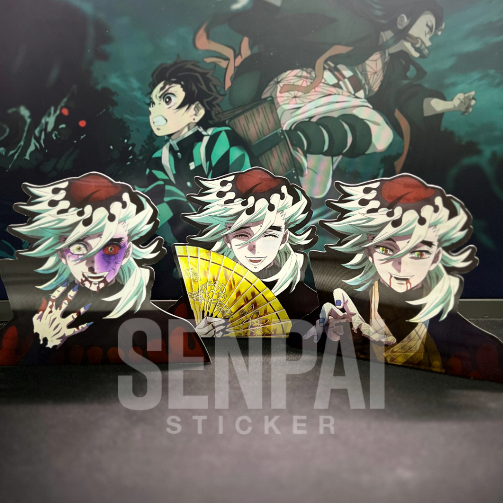 Jual Demon Slayer SENPAI STICKER Stiker Anime 3D TER MURAH Kimetsu no ...