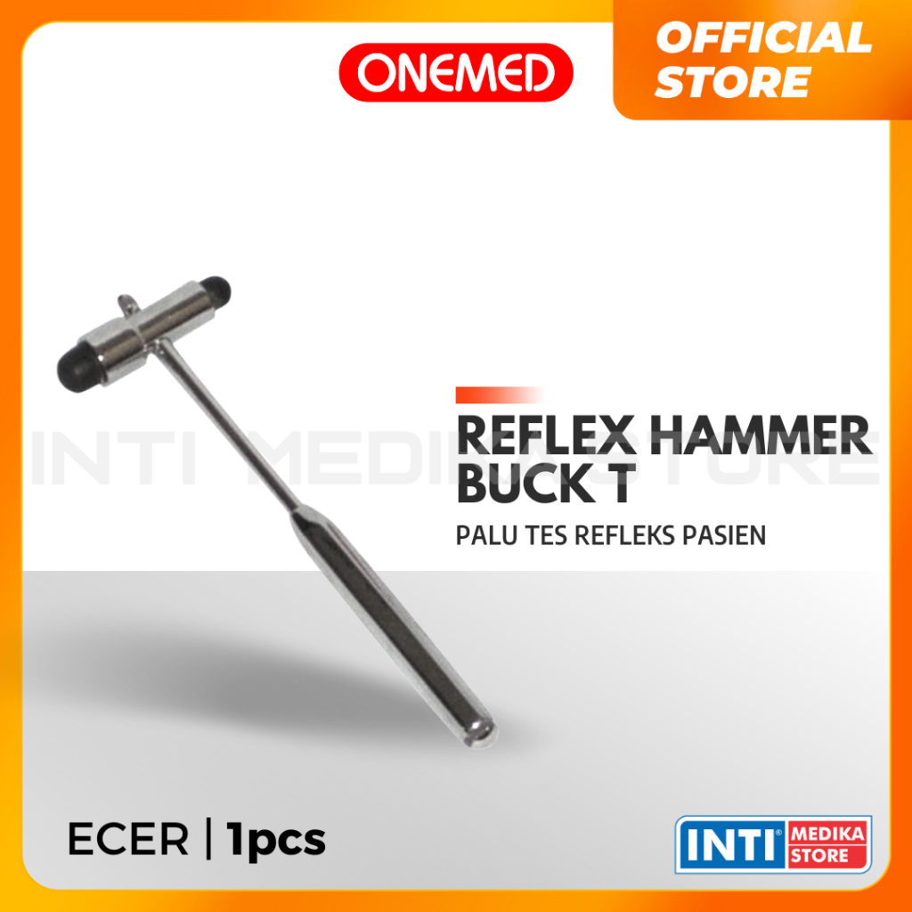 Jual ONEMED - Reflex Hammer Buck T | Palu Tes Refleks Pasien | Shopee ...