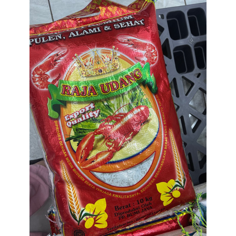 Jual BERAS RAJA UDANG 10kg | Shopee Indonesia