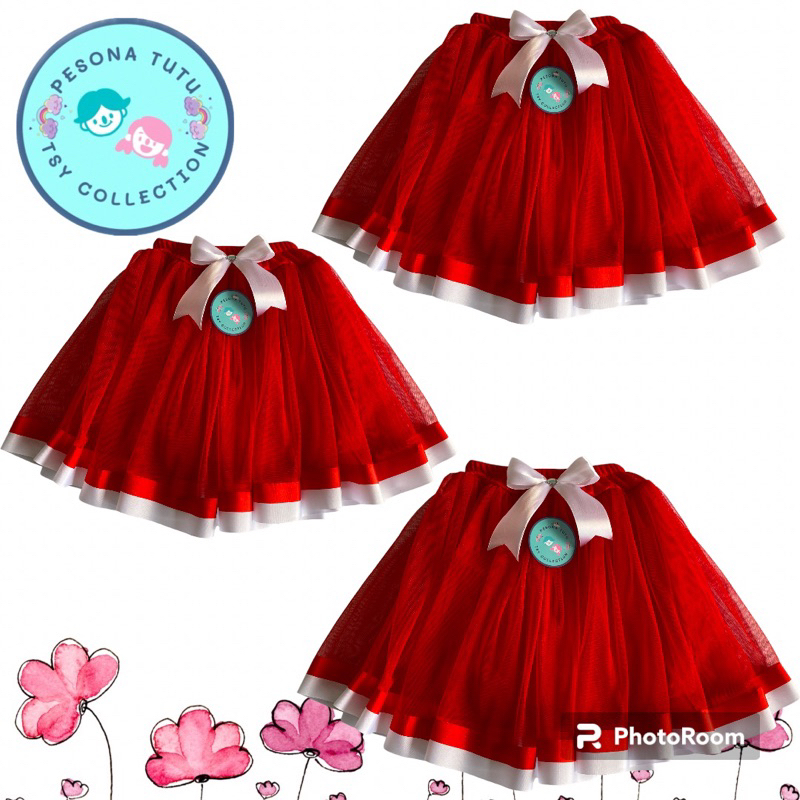 Jual Rok Tutu Anak Pendek Edisi Merah Putih (Size 2-12Tahun) | Shopee ...