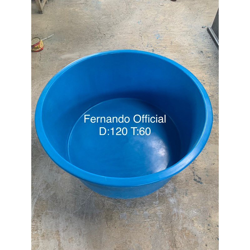 Jual Bak Fiber Bulat / Kolam Fiber Bulat Diameter 120 cm Tinggi 60 cm ...