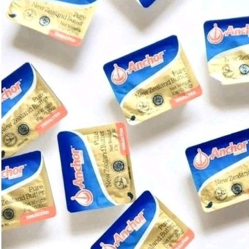 Jual Anchor Unsalted Butter Mini Cup Portion 7gr / Anchor Unsalted ...