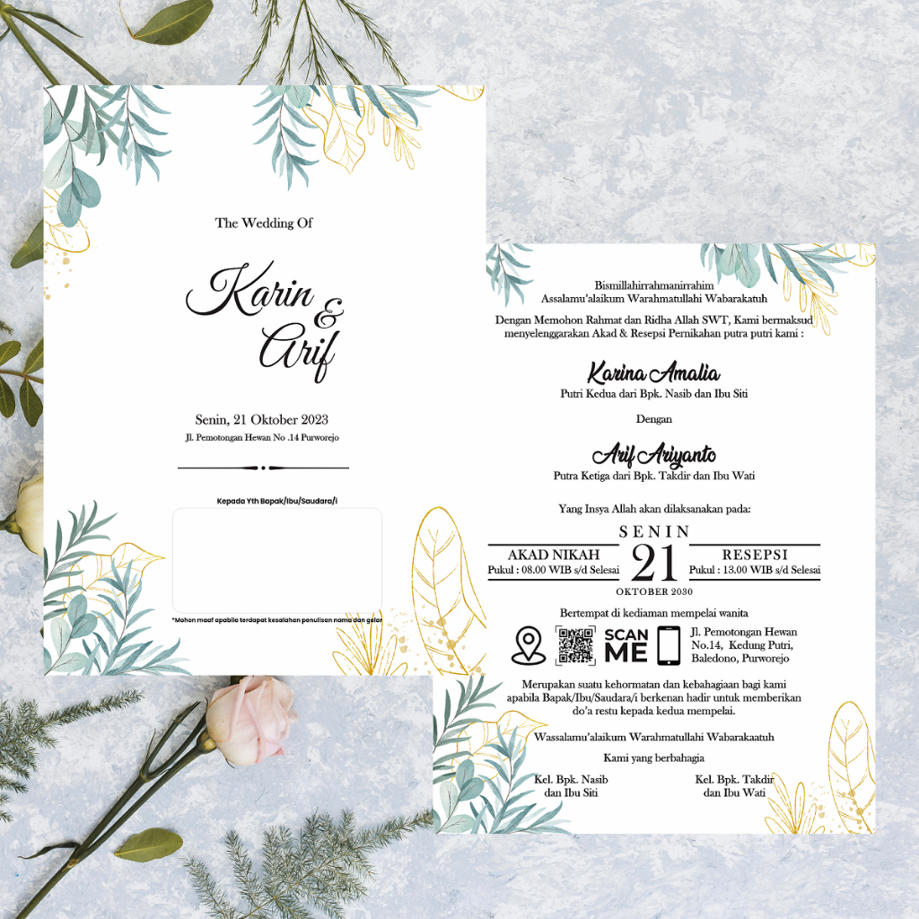 Jual Undangan Pernikahan A5 Murah | Shopee Indonesia