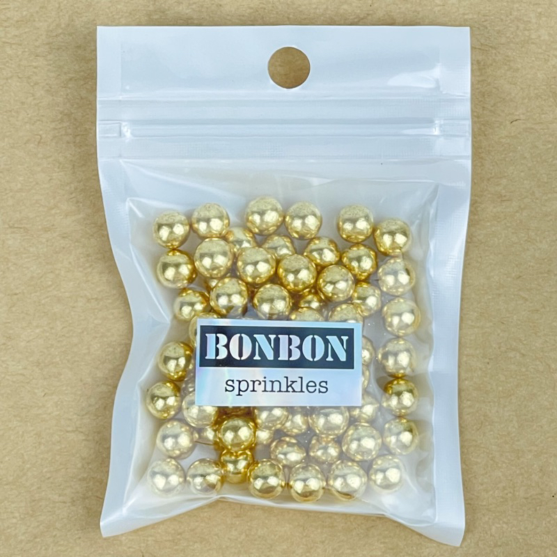 Jual Gold sprinkle bulat, gold sprinkle panjang, sprinkle mutiara cake ...