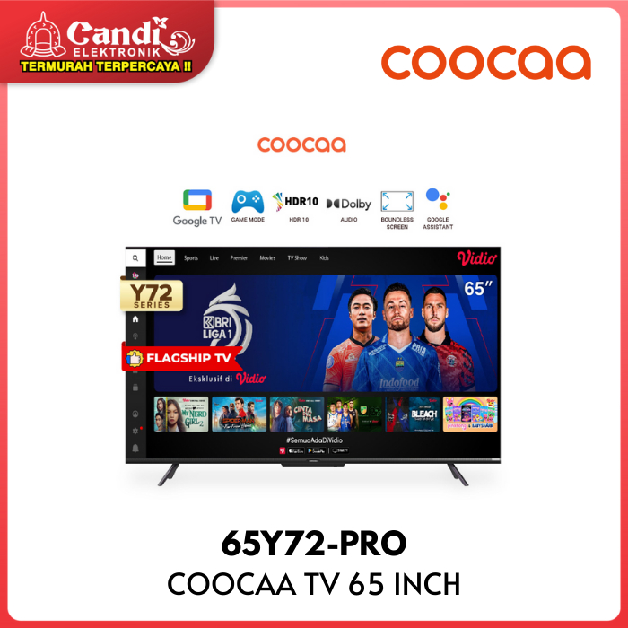 Jual COOCAA 4K Ultra HD Smart Digital TV 65 Inch 65Y72-PRO | Shopee ...