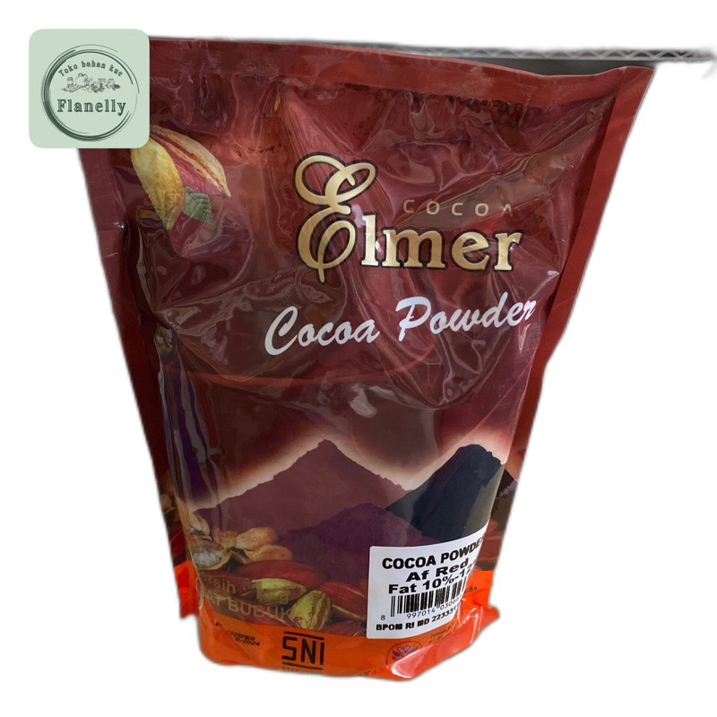 Jual Elmer cocoa powder coklat bubuk african red 10-12% (1kg) | Shopee ...