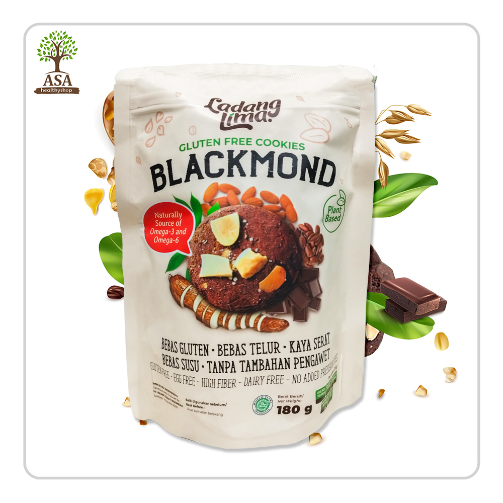 Jual Ladang Lima Blackmond Cookies - Gluten Free | Shopee Indonesia