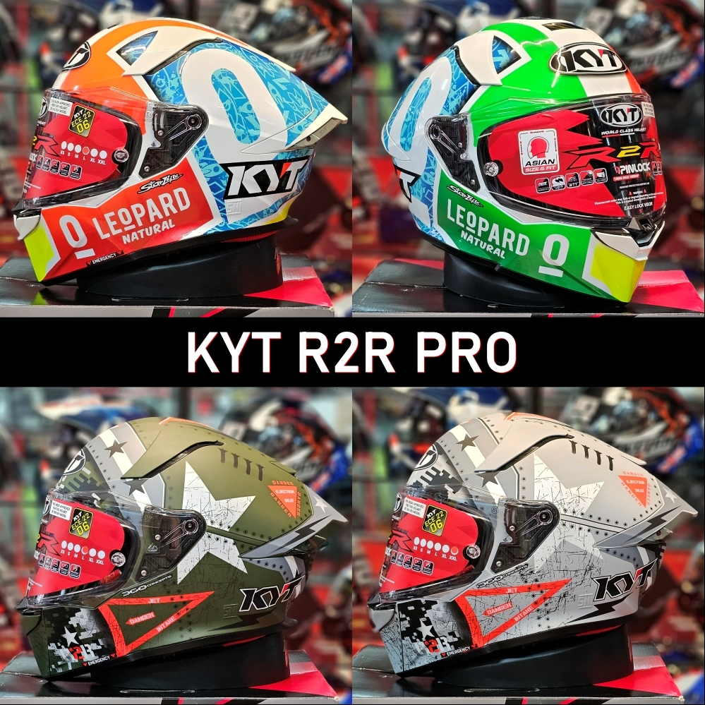 Jual KYT R2R (All Type) Helm Full Face - Helm KYT R2R MotoGP | Shopee ...