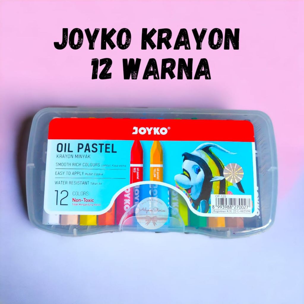 Jual Joyko Krayon 12 Warna / Crayon Joyko | Shopee Indonesia