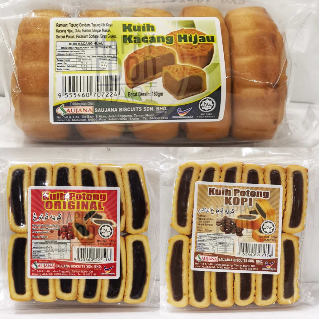 Jual [HALAL] SAUJANA KUE KACANG HIJAU/BOLU KUIH POTONG ORIGINAL/ROTI ...