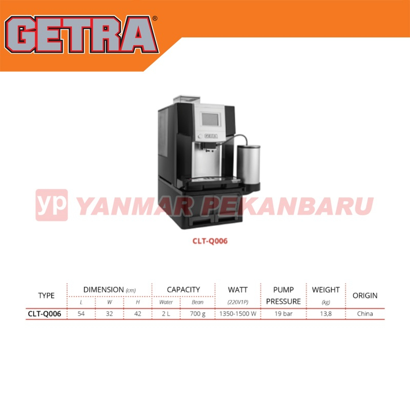 Jual Mesin Kopi / Coffee Machine GETRA CLT-Q006 | Shopee Indonesia