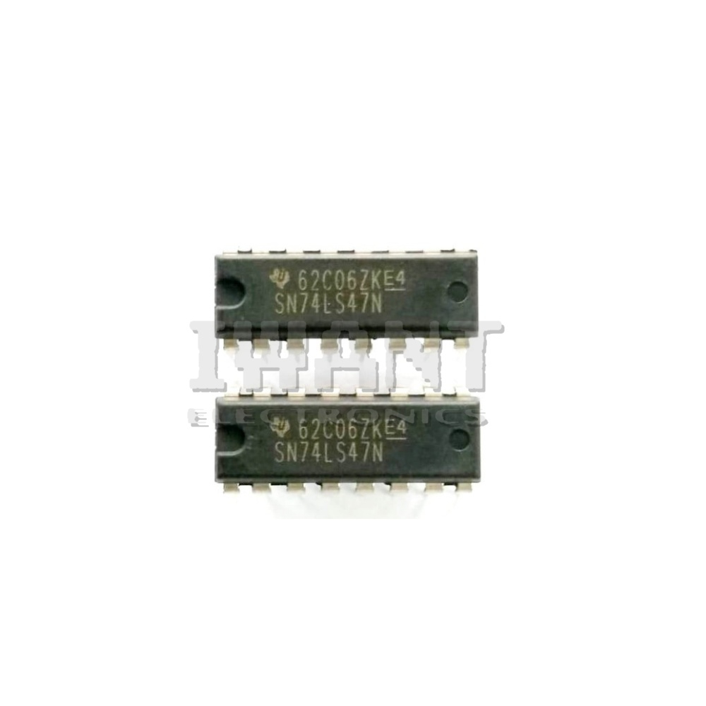 Jual 74LS47 ORIGINAL IC 7447 SN74LS47N 74 LS47 TTL ORIGINAL | Shopee ...