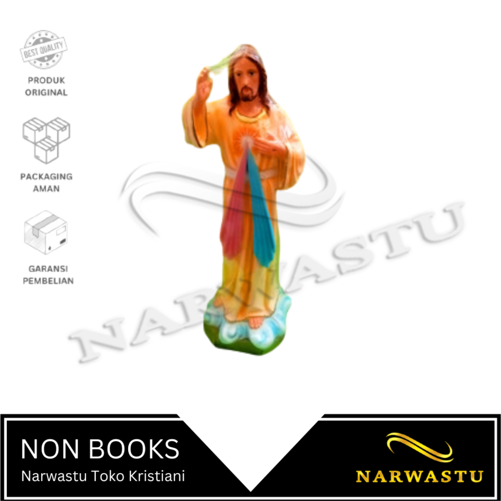 Jual NARWASTU - Patung Yesus Kerahiman Ilahi 40 Cm- NP075 | Shopee ...