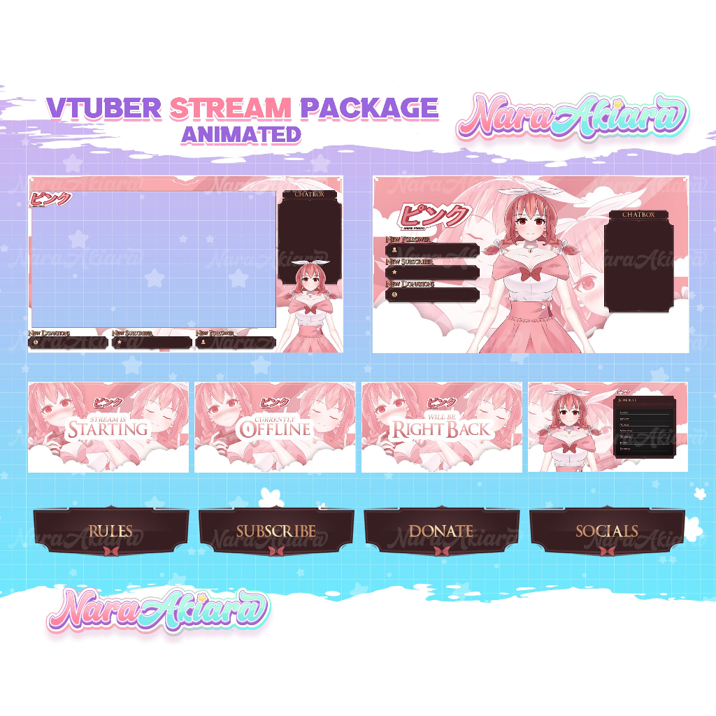 Jual Paket Overlay untuk Streaming Solusi Penyiaran Anda, Paket Overlay ...