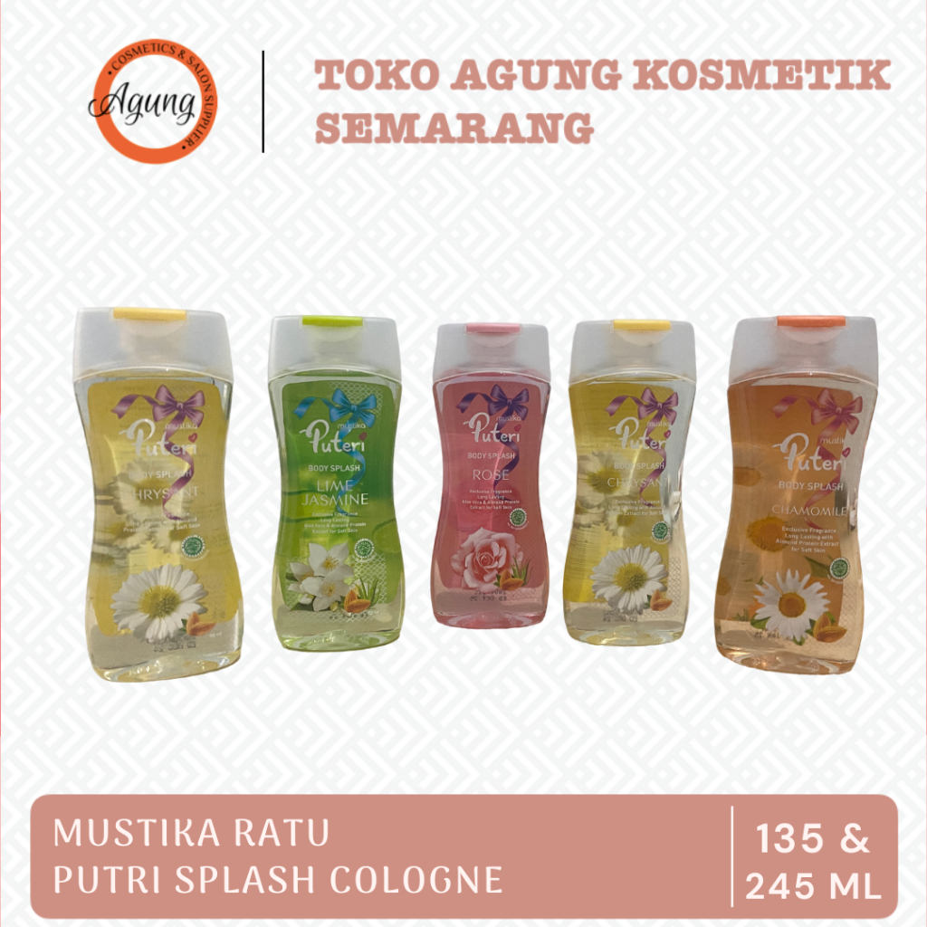 Jual Mustika Ratu Putri Splash Cologne 135 & 245 ML | Shopee Indonesia