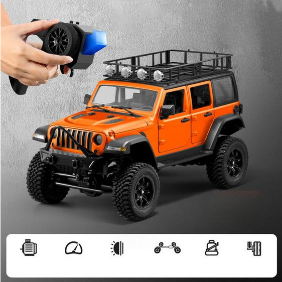 Jual RC MN128 Jeep Rubicon RC Rock Crawler Offroad Adventure RTR 1/12 2 ...