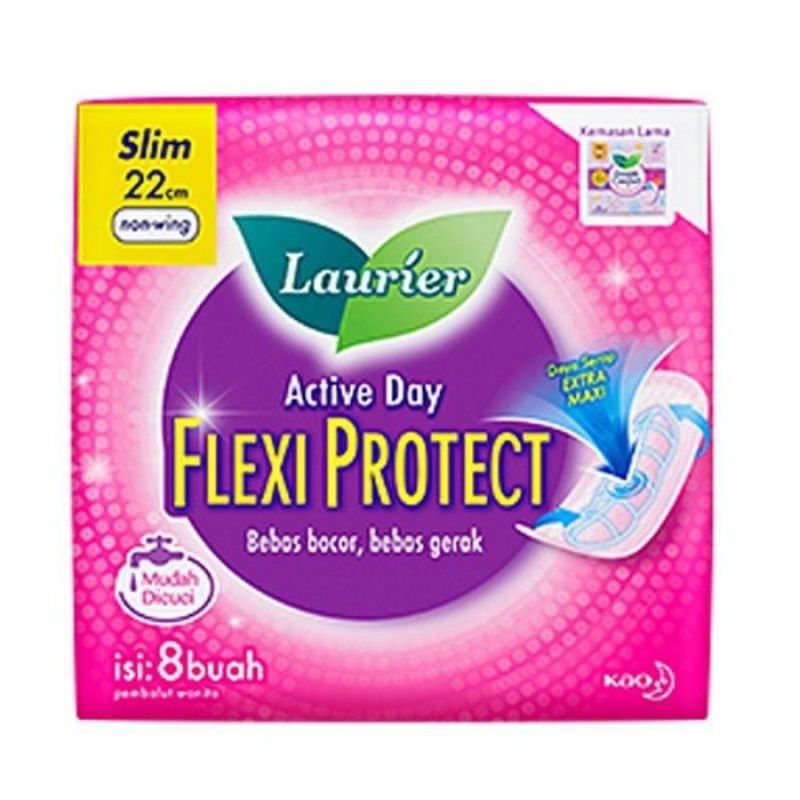 Jual LAURIER ACTIVE DAY Super Maxi (isi 8 buah) | Shopee Indonesia