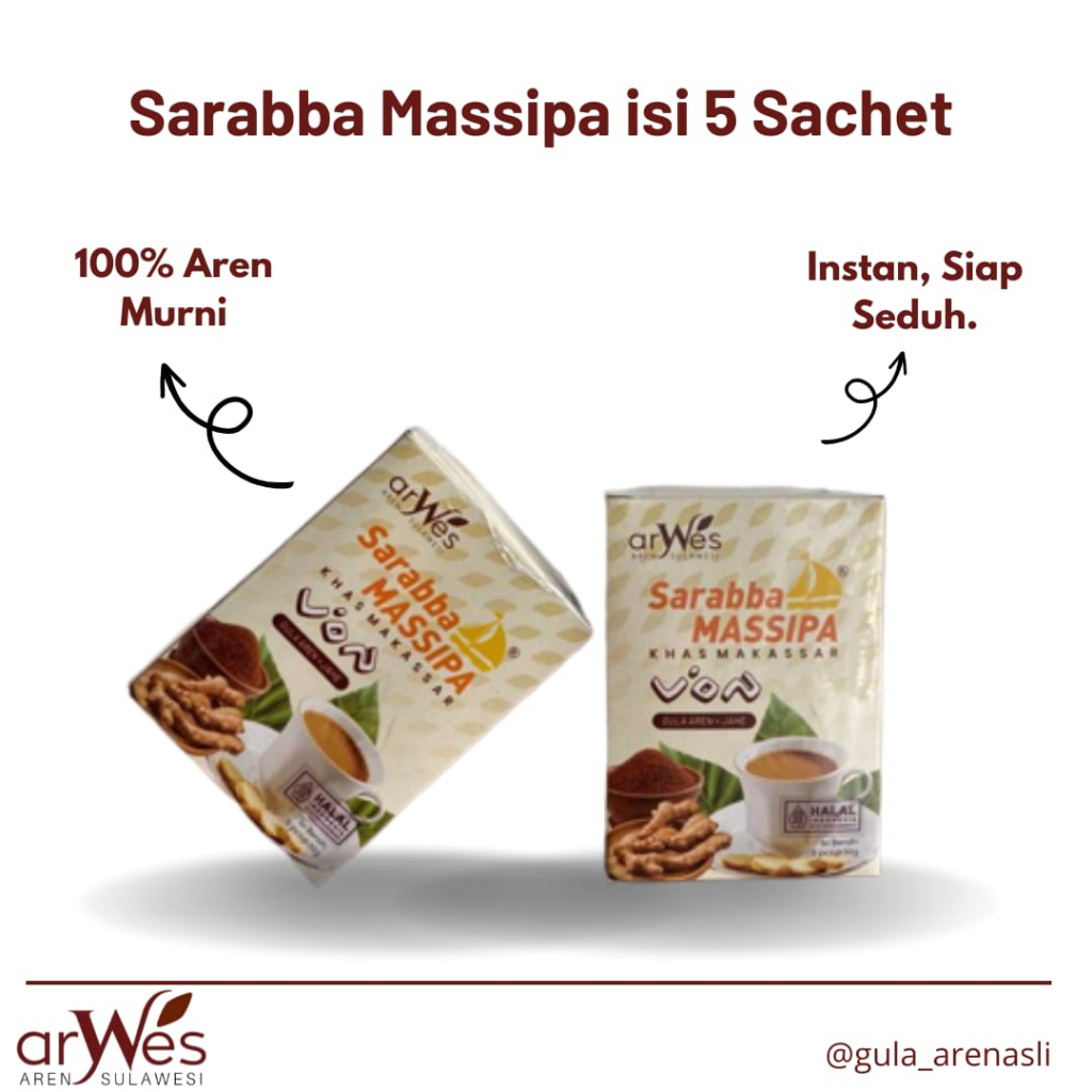 Jual Sarabba Jahe Instant Oleh-Oleh Makassar, Sulawesi Selatan - Arwes | Shopee Indonesia