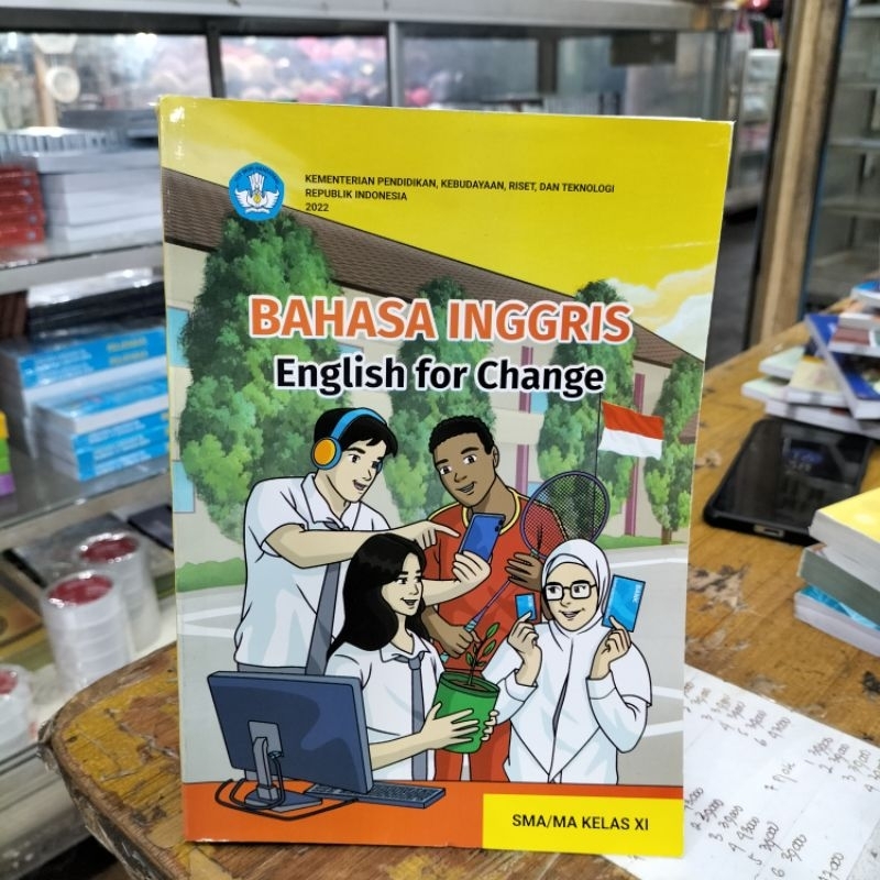 Jual buku paket bahasa Inggris English for change kelas XI 11 SMA kurikulum merdeka | Shopee ...