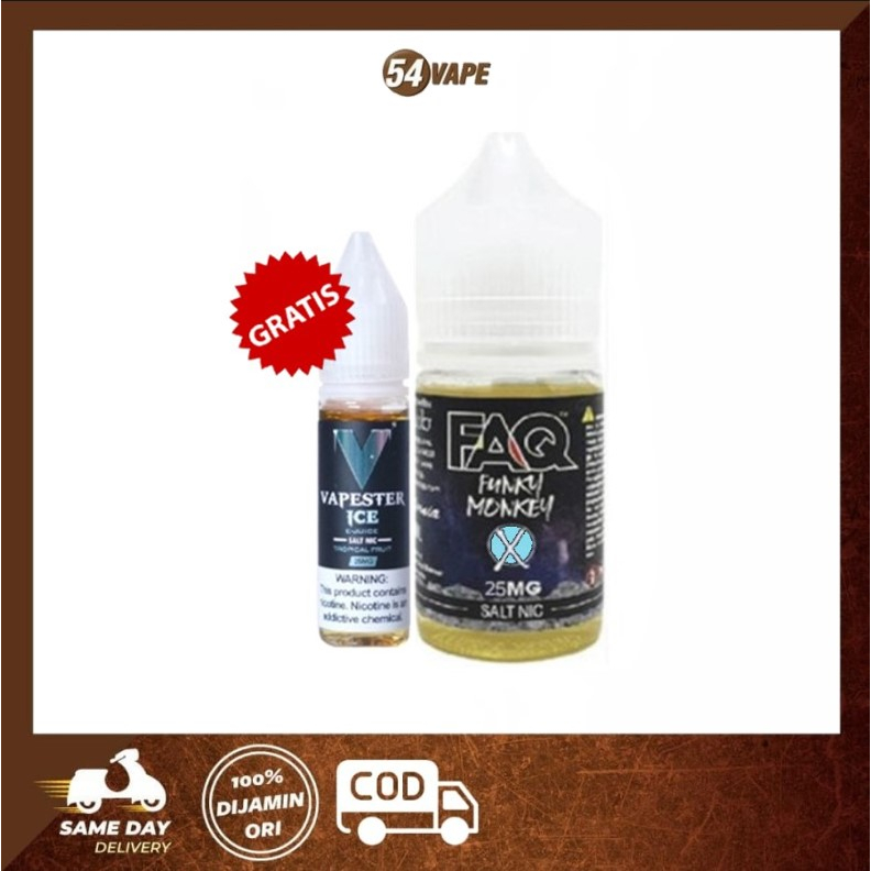 Jual Funky Monkey X Ice Salt 30ml Original Termurah | Shopee Indonesia