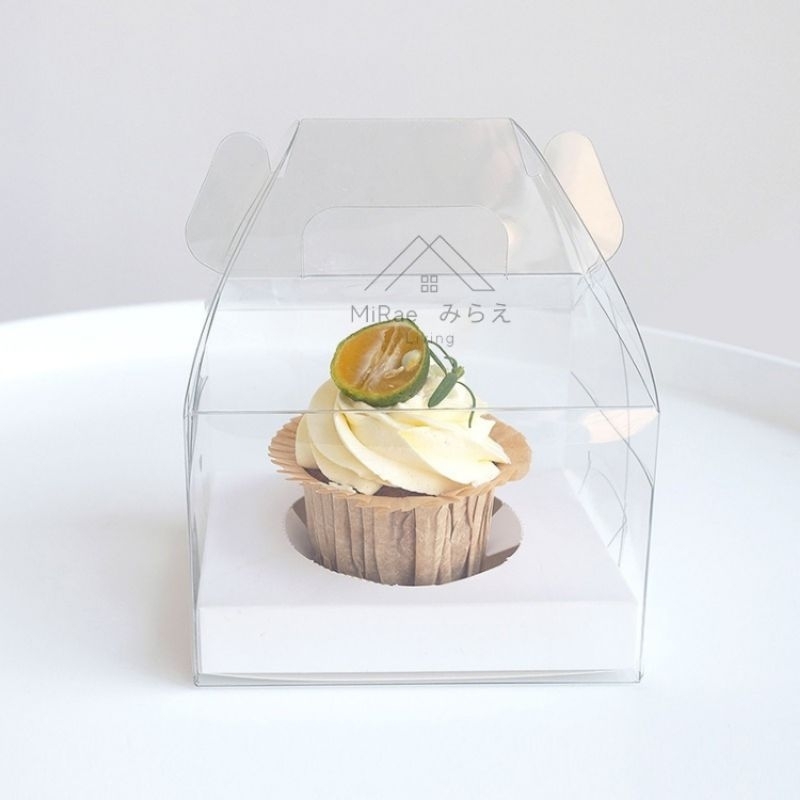 Jual MiRae | Mika Box Cupcake Transparan isi 10 biji | Shopee Indonesia
