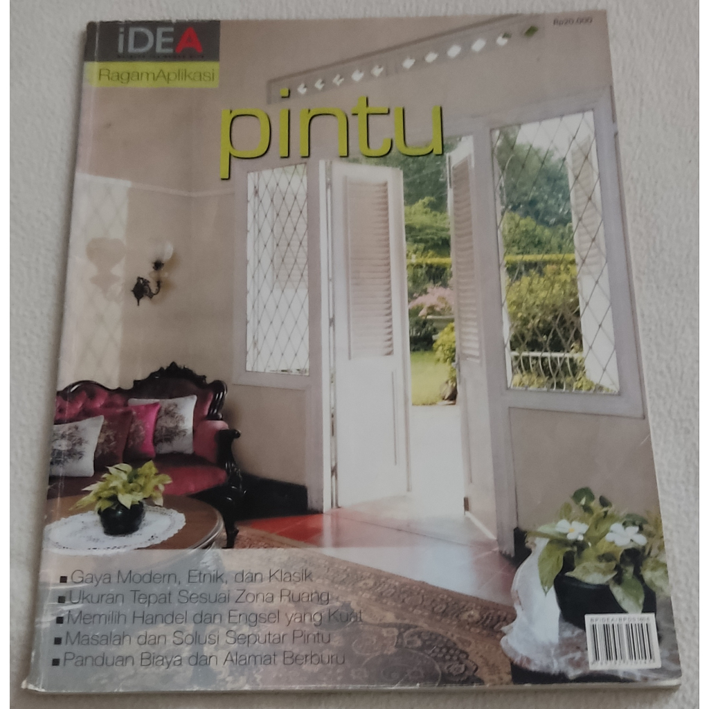 Jual Majalah Ide Rumah Kita Buku Idea Ragam Aplikasi Pintu Gaya modern ...