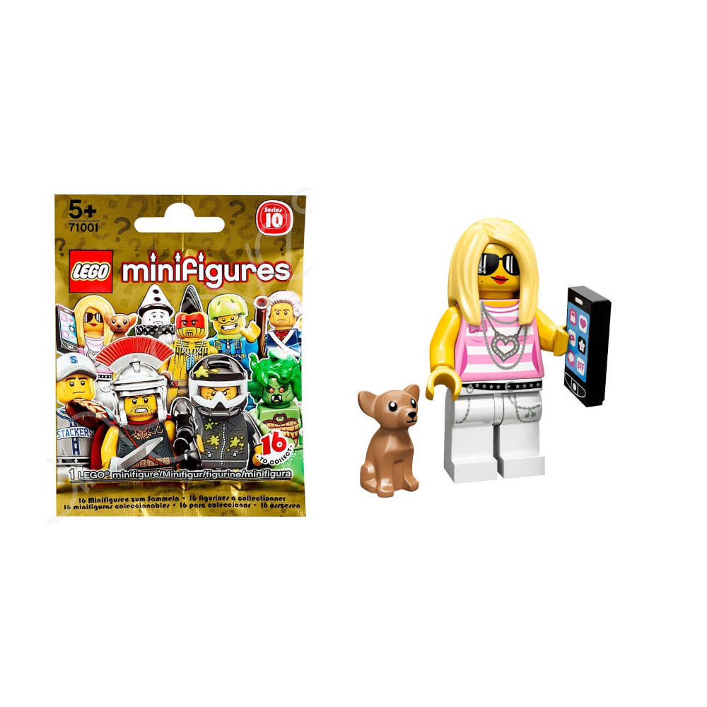 Jual [LEGO] Minifigure Series 10 - Trendsetter (MISP) | Shopee Indonesia