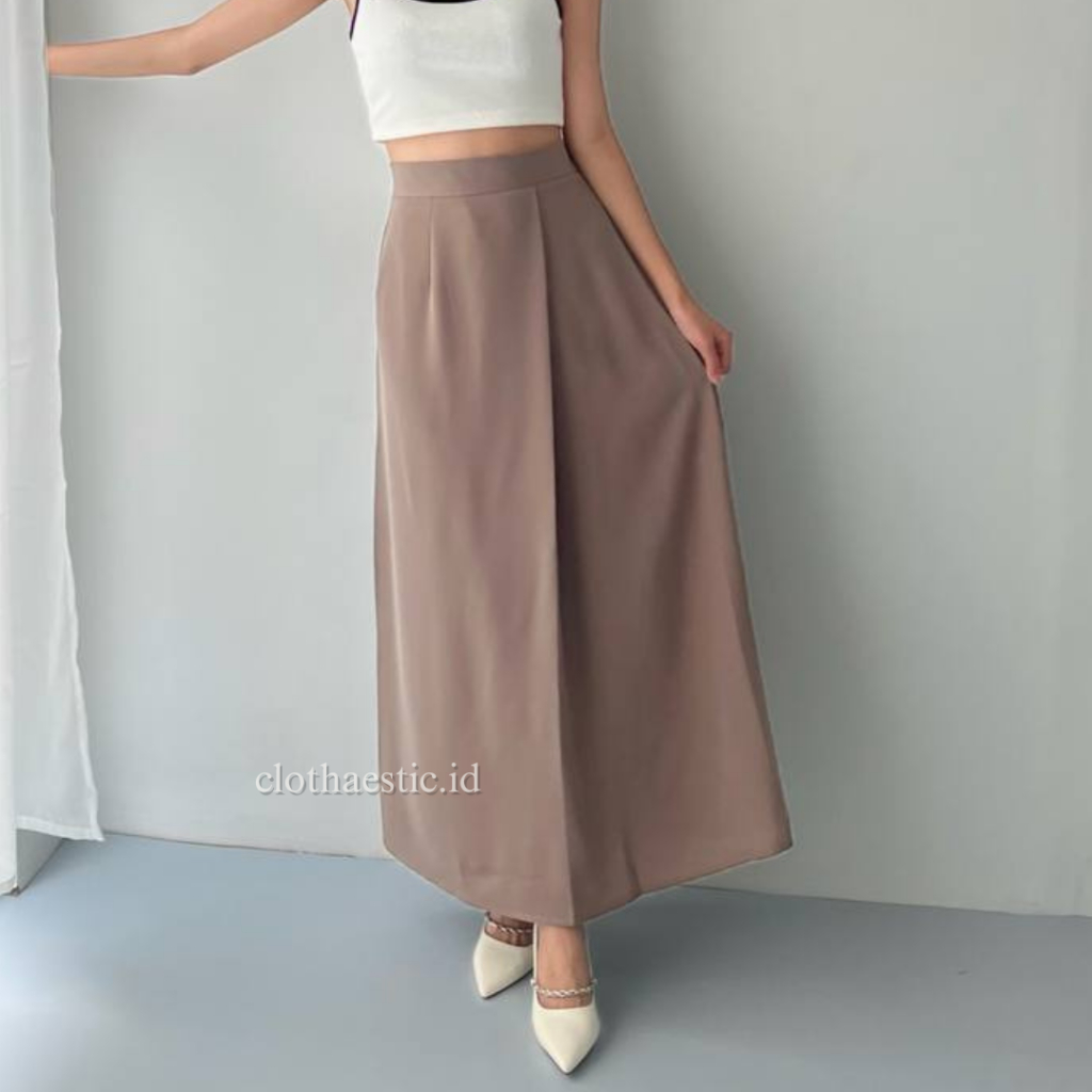 Jual Athena Skirt | A Line Maxi Skirt - Rok - Raya Collection - Rok ...