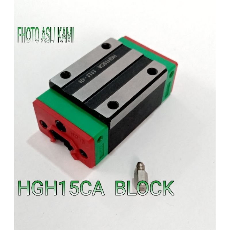 Jual HGH15CA BLOCK cocok untuk HGR15 rail linear guide | Shopee Indonesia