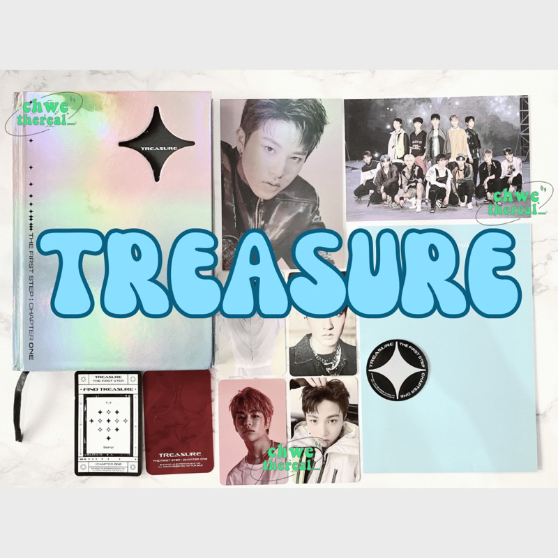 Jual TREASURE The First Step : Chapter One Ch 1 Black Ver & PC Junghwan ...