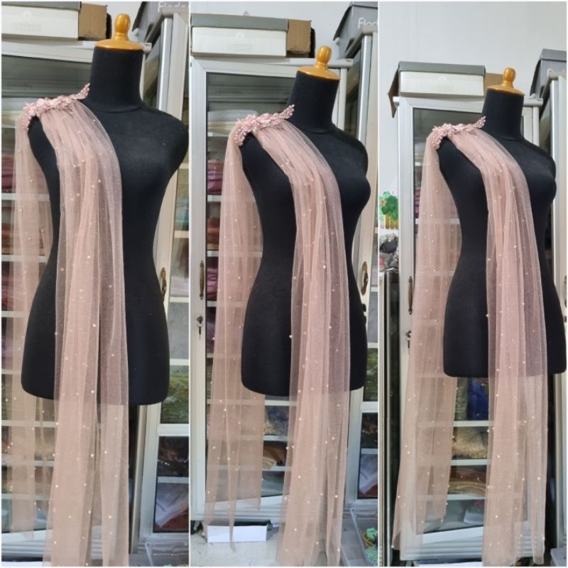 Jual Hiasan bahu selendang TL(thin long) | Shopee Indonesia